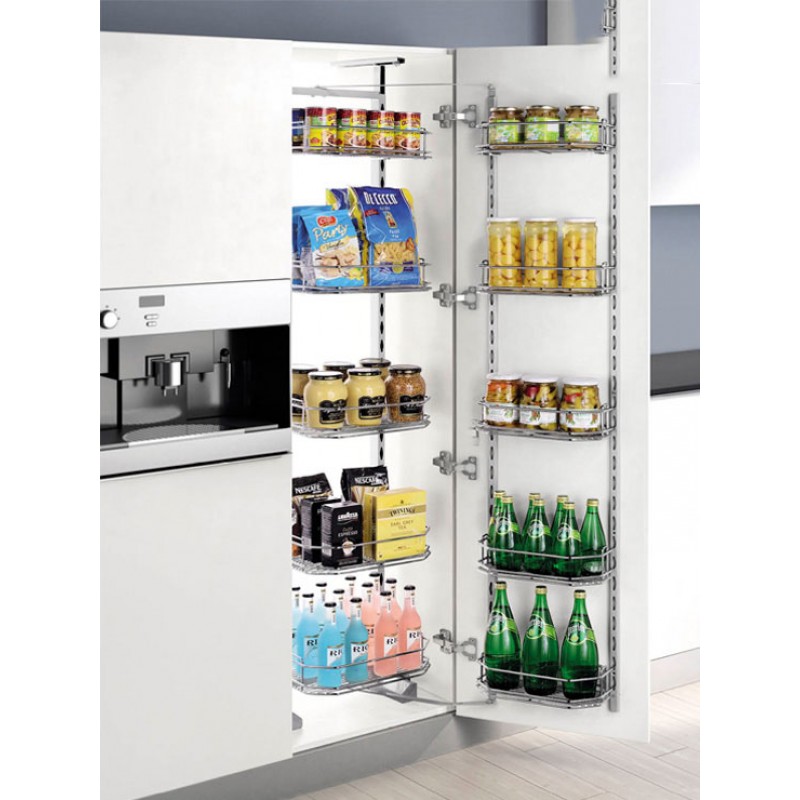 Dry storage shelves 8, 10 baskets (450mm-500mm) Higold - 202001, 202002